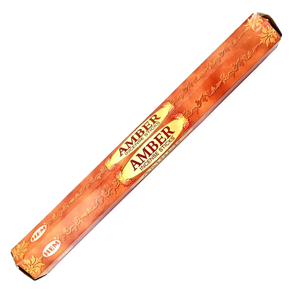 Hem Amber Incense Sticks – The Witches Sage LLC