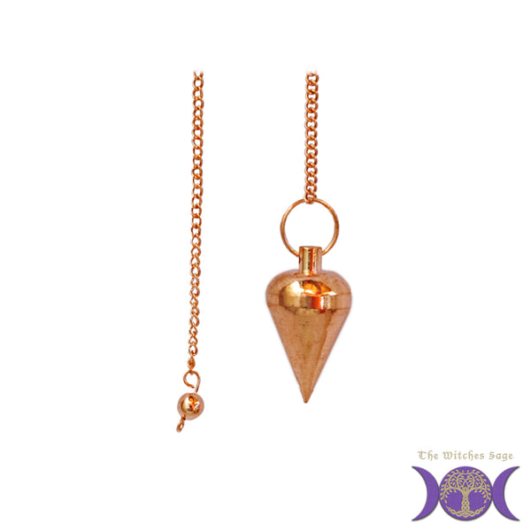 Copper Tapered Pendulum – The Witches Sage LLC