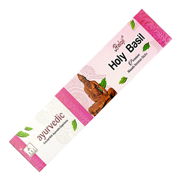 Balaji Holy Basil Incense Sticks – The Witches Sage LLC