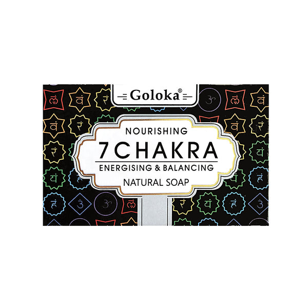 Goloka 7 Chakra Soap 75 gram – The Witches Sage LLC