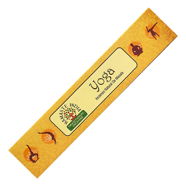 Namaste India Natural Masala Incense Sticks - Yoga – The Witches Sage LLC
