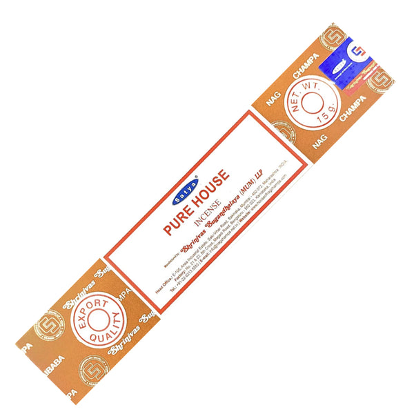 Satya Pure House Incense Sticks 15 gm – The Witches Sage LLC