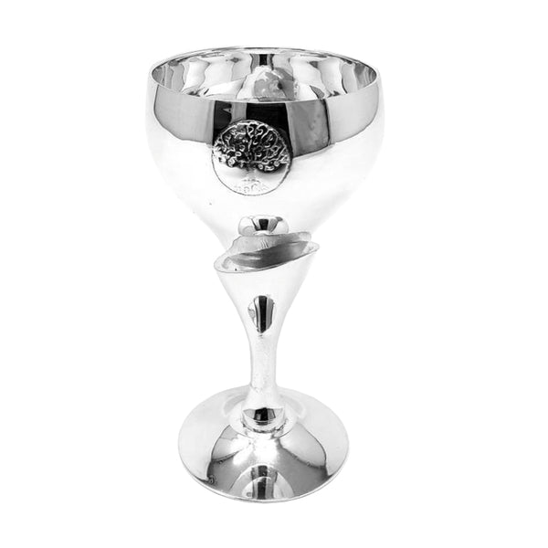 Tree of Life Carved Silver Plated Chalice – The Witches Sage LLC