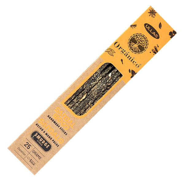 Ullas Organico Sandalwood Incense Sticks – The Witches Sage LLC