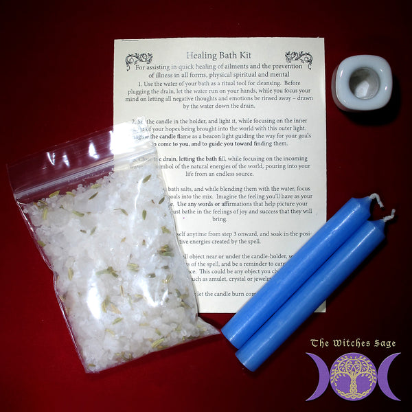Healing bath kit – The Witches Sage LLC