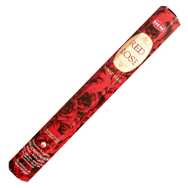 Hem Red Rose Incense Sticks – The Witches Sage LLC