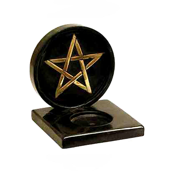 Pentacle Candle Holder – The Witches Sage LLC