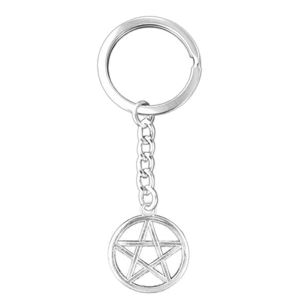 Pentacle Keychain – The Witches Sage LLC