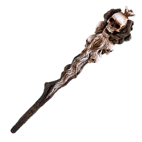 Skull Magical Wand – The Witches Sage LLC