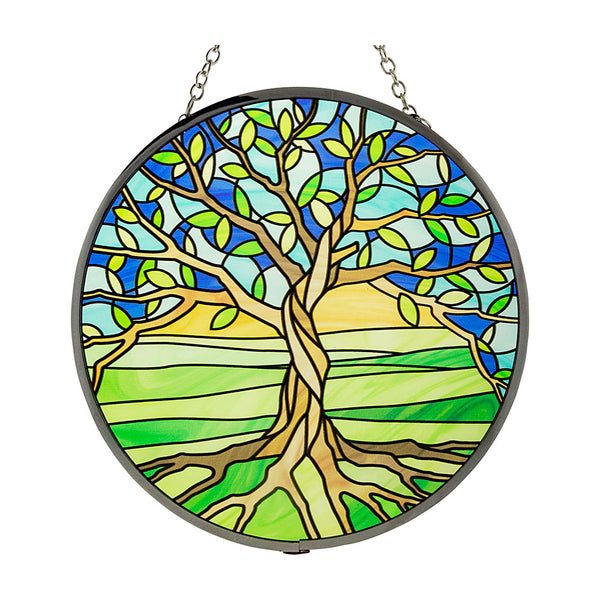 Tree of Life Glass Suncatcher – The Witches Sage LLC